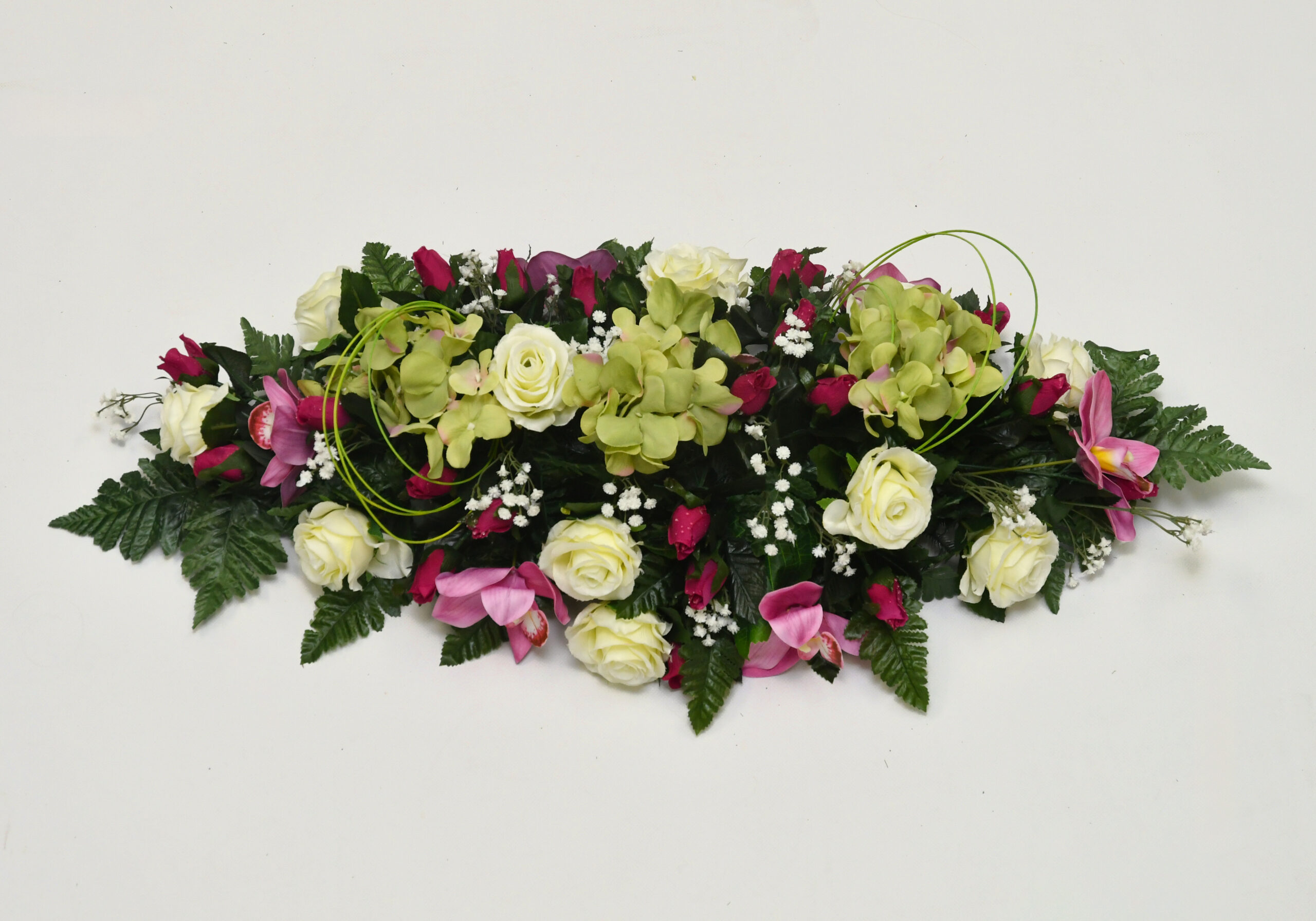 Gerbe de fleurs – Funérailles Deramaix